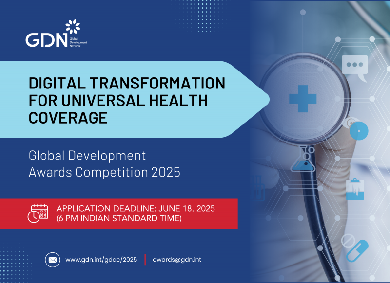 Global Development Awards Competition 2025 | Global Development Network